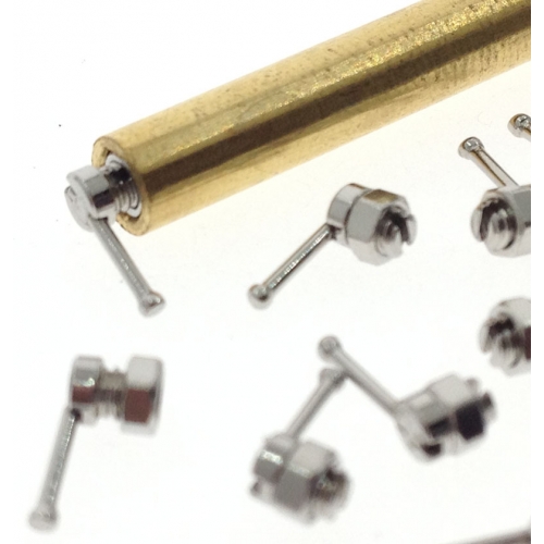 Gripping Archwire Lock Guerin Stop Lock with Wrench (Straight Hook), 10 ...