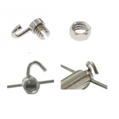 Grip Stop Lock Gurin Lock Archwire Stop with Curved Hook , 10 Pcs ...