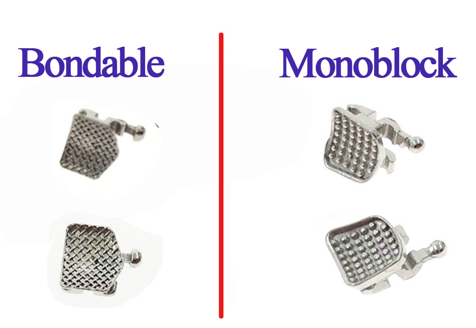 Economical Bondable / Monoblock Metal Brackets, 5-5 /20 Pcs (Unit), MOQ ...