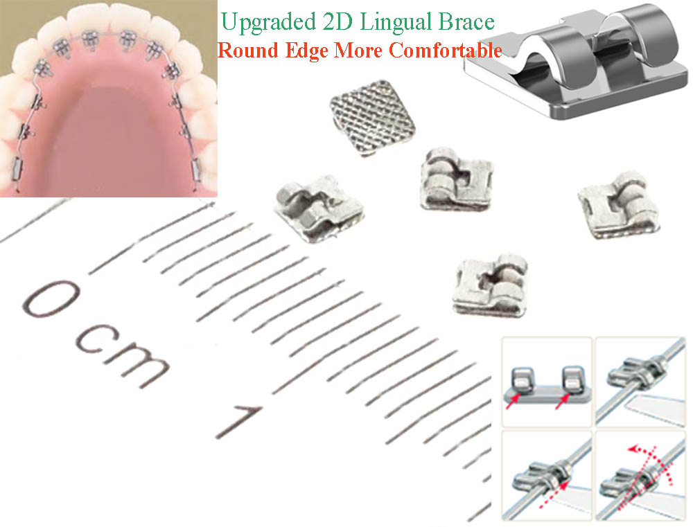 2D Metal Lingual Bracket